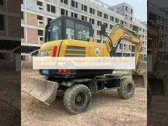 Sany Sy65 Small Wheel Digger 5ton 6ton 7ton Mini Wheeled Excavator Sy65W