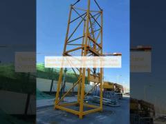 Electric Drive System Second-Hand Tower Crane Zoomlion R335-20 with Low Energy Consumption