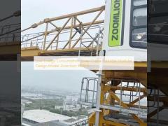 Low Energy Consumption Tower Crane Foldable Modular Design Model Zoomlion 5610-6