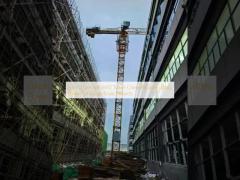 Used Zoomlion 6012 Tower Crane Reliable Lifting Power for Large-Scale Projects