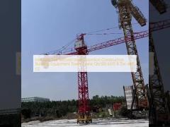 Hot Sale The Second Used Zoomlion Construction Building Equipment Tower Crane Qtz100 6013 8 Ton with CE