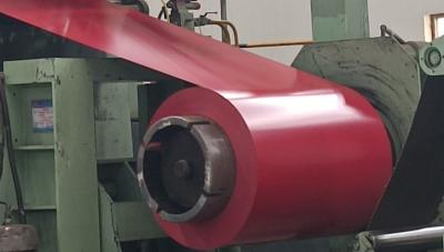 Cina 20-45μm bobina di acciaio rivestita di colore pre-dipinta per porte/rotole/piani di tetto con persiana a rulli in vendita