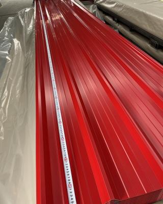Cina Trapezoidali di grado SS80 Valspar PVDF pannelli ondulati per pareti metalliche AZ160 in vendita