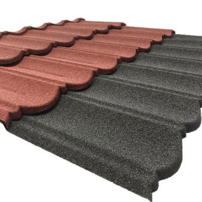 Cina Fabbrica di costruzioni metalliche coperture legate /Shingle/Classic/Roman/Shake/Milano/Elite Stone Coated Roof Tile in vendita