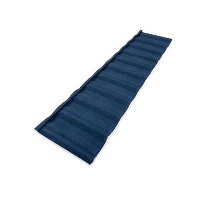 Cina 0.42mm Heavy Elite Tile Sudafrica Metallizzata mattoniera di pietra rossa rivestita di metallo Aluzinc in vendita