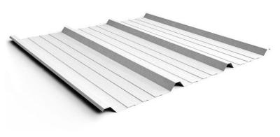 China Frost White Cold Room Storage Roof Panel Beckers Paint AZ150 20 Years Warranty Corrugated Sheet Painted Steel Sheets for sale