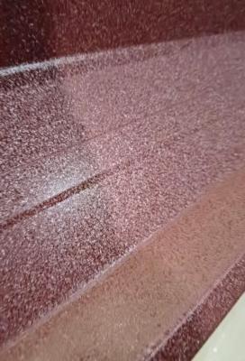Cina Z275=G90 Super SMP 40 anni Preverniciato Galvanizzato Colore Rosso Tessuto Trapezoidale Piastra Metallica di tetto Rivestimento di parete in vendita