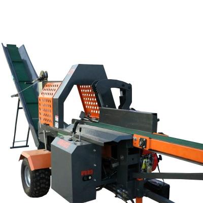 Cina Splitting wood Wounded Log Splitter 20T Processore di legna da ardere con diesel idraulico in vendita