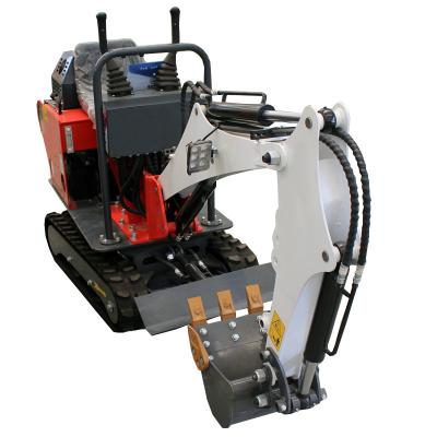 China Verhuizende graafmachine 1 ton 2 ton micro-graver met een emmercapaciteit van 0,025 m3 Te koop