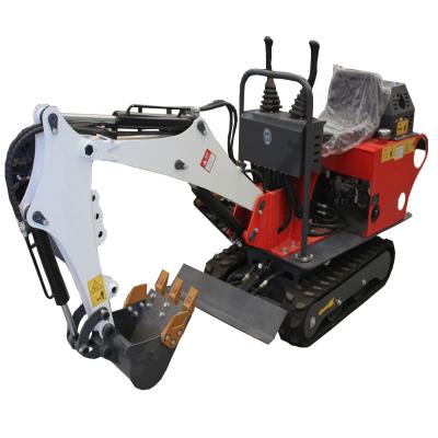 China Verhuizende graafmachine 1 ton 2 ton micro-graver met een emmercapaciteit van 0,025 m3 Te koop