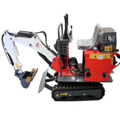 China Verhuizende graafmachine 1 ton 2 ton micro-graver met een emmercapaciteit van 0,025 m3 Te koop