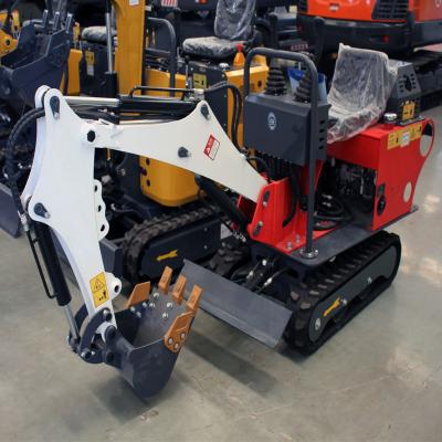 China Verhuizende graafmachine 1 ton 2 ton micro-graver met een emmercapaciteit van 0,025 m3 Te koop