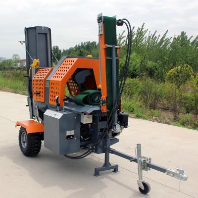 China 20 ton Houthout Log Splitting Machine Vuurhoutproces voor het splitsen van hout Wounded Te koop