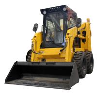 China Log Loader For Energy Mining Mini Wheel Skid Steer Tractor Front Loader Machine for sale