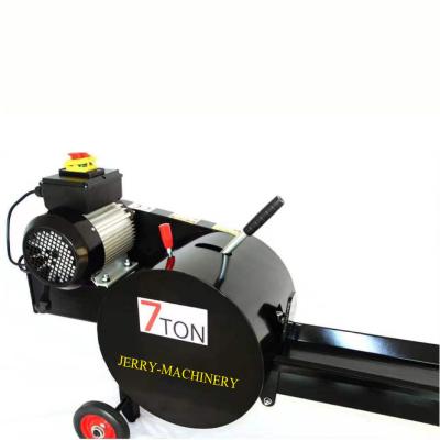 Cina Motore elettrico 7 TON Splitter orizzontale per tronchi di legno in vendita