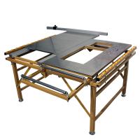 China 220V Voltage Sliding Table Panel Saw For Easy Woodworking Operation Efficiency for sale
