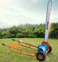 China Professional Wood Cutter Machine Tree Slasher Customized Electric for sale