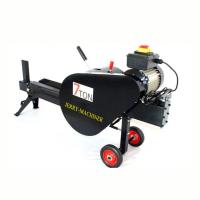 China 100 KG Electric Log Splitter Wood Splitting Machine for Quick Firewood Processing for sale