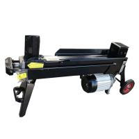 China Electric Wood Splitter Horizontal Log Splitting Machine For Firewood Processing for sale