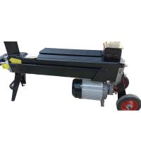 China Electric Wood Splitter Horizontal Log Splitting Machine For Firewood Processing for sale