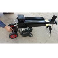 China Electric Wood Splitter Horizontal Log Splitting Machine For Firewood Processing for sale