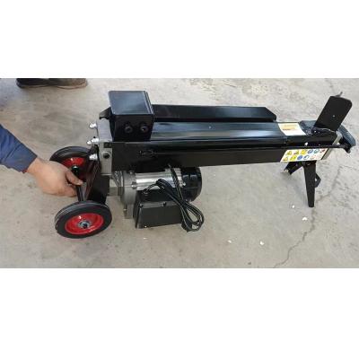 China Elektrische Holzspalter Horizontale Baumstammspaltmaschine zur Verarbeitung von Brennholz zu verkaufen