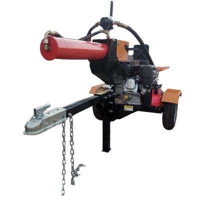 China Draagbare 25T hydraulische verticale horizontale logsplitter voor benzinetractor Te koop