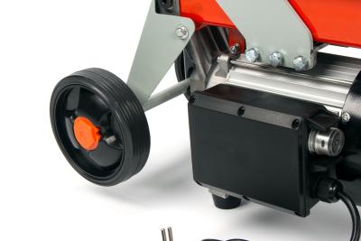 China Elektromotor, vertikaler Holzspalter für die Aufspaltung von Bausteinen im Aufbau zu verkaufen