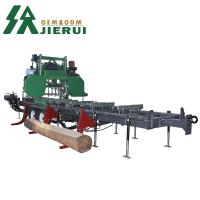 China Hydraulic Automatic Portable Horizontal Bandsaw Sawmill Machine for Building Materials for sale