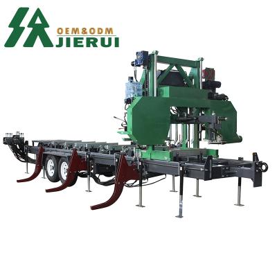 Cina 15-35kW Potenza Full Automatic Portable CNC Bandsaw Mill per la lavorazione del legno Taglio di legno in vendita