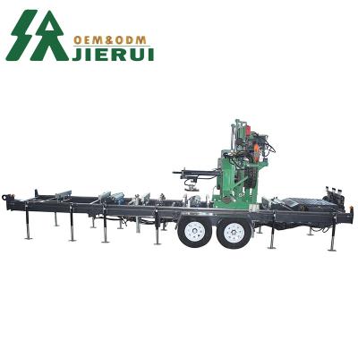 Cina 15-35kW Potenza Full Automatic Portable CNC Bandsaw Mill per la lavorazione del legno Taglio di legno in vendita