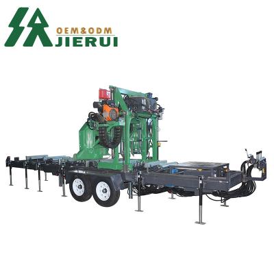 Cina 15-35kW Potenza Full Automatic Portable CNC Bandsaw Mill per la lavorazione del legno Taglio di legno in vendita