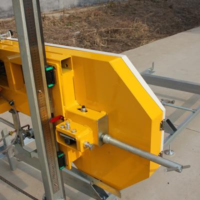 Cina 5.9*2.2*.22m Seghe a fascia di legno mini portabile macchina di taglio di legno di seconda mano per Uganda in vendita