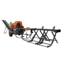 China 20T Firewood Cutting Machine With Wide Conveyor Wood Processing Solution for sale