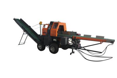 Cina Splitter per tronchi di benzina da 30 t di diametro 600 mm Processore di legna usata per macchine forestali in vendita
