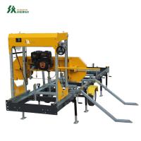 Quality Horizontal Portable Swing Blade Sawmill 36" 27HP LONCIN Engine For Wood Business for sale