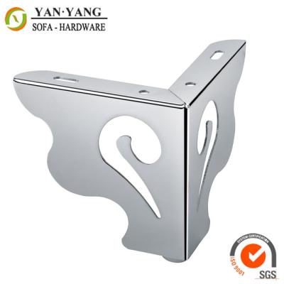 China 100mm high hollow out furniture leg modern sofa leg cabinet leg with flower pattern SL-090 for sale