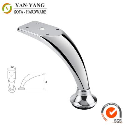China 110mm high slanted high grade furniture legs modern metal sofa legs SL-059 for sale