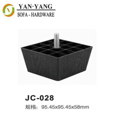 China square injection plastic sofa feet top quality sofa feet JC-028 for sale