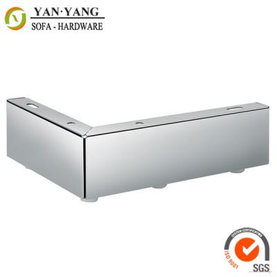 China 80mm high glossy shiny corner sofa feet top quality chrome sofa feet SL-113 for sale