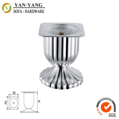 China 80mm high glossy shiny furniture legs iron metal sofa legs SL-013 for sale