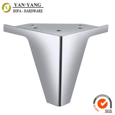 China 75mm high durable furniture replacement custom metal sofa feet SL-187 for sale