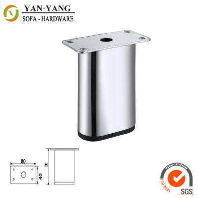 China 60mm high durable furniture parts polishing chrome metal table legs SL-237 for sale
