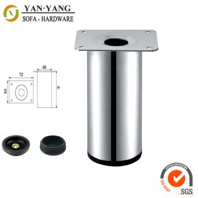 China glossy shiny furniture legs iron metal table legs round table legs SL-255 for sale