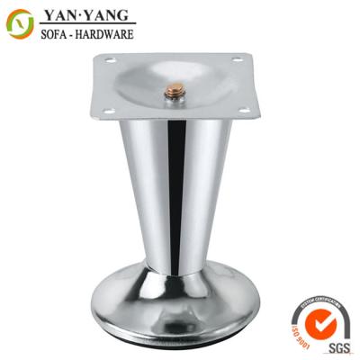 China 120mm high durable tapered shape furniture leg modern iron sofa leg SL-055 for sale