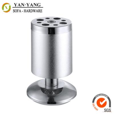 China 80mm high durable silver sand metal legs metal adjustable furniture cabinet legs SL-198 for sale