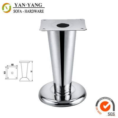China 120mm high stainless steel taper shape furniture leg modern sofa leg SL-046 for sale