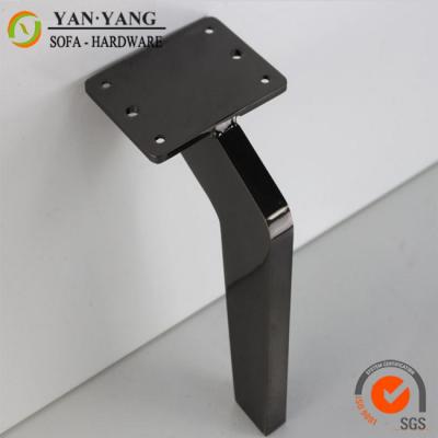 China 100mm high durable modern furniture legs custom high class iron sofa legs SL-297 for sale