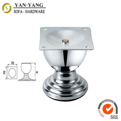 China high grade chrome furniture parts metal sofa leg cabinet leg SL-001 for sale