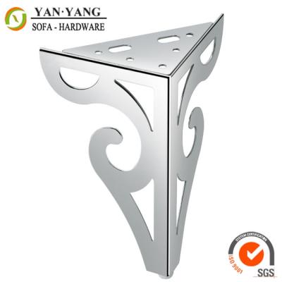 China 21cm high glossy shiny furniture leg modern hollow out sofa leg  SL-087 for sale